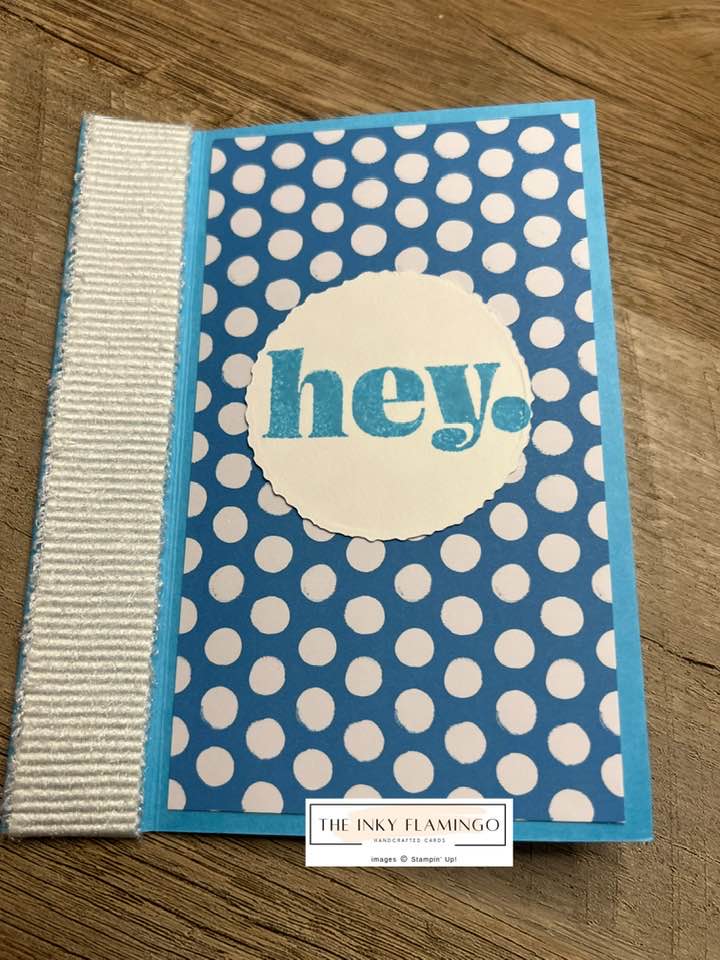 Fun Fold: Book Binding – Vertical – The Inky Flamingo